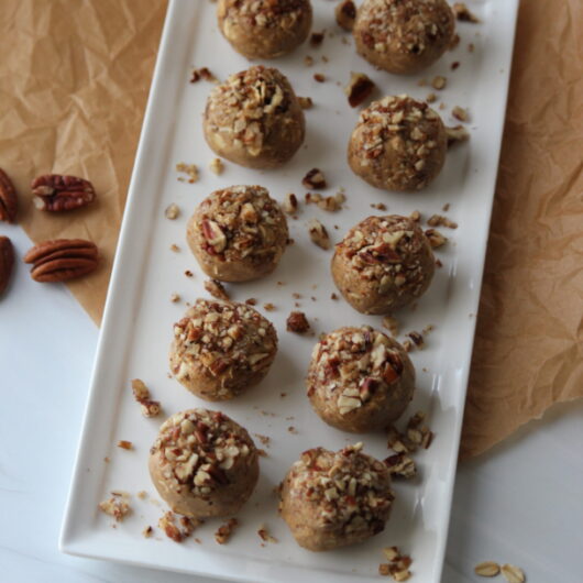 Pecan Pie Protein Balls