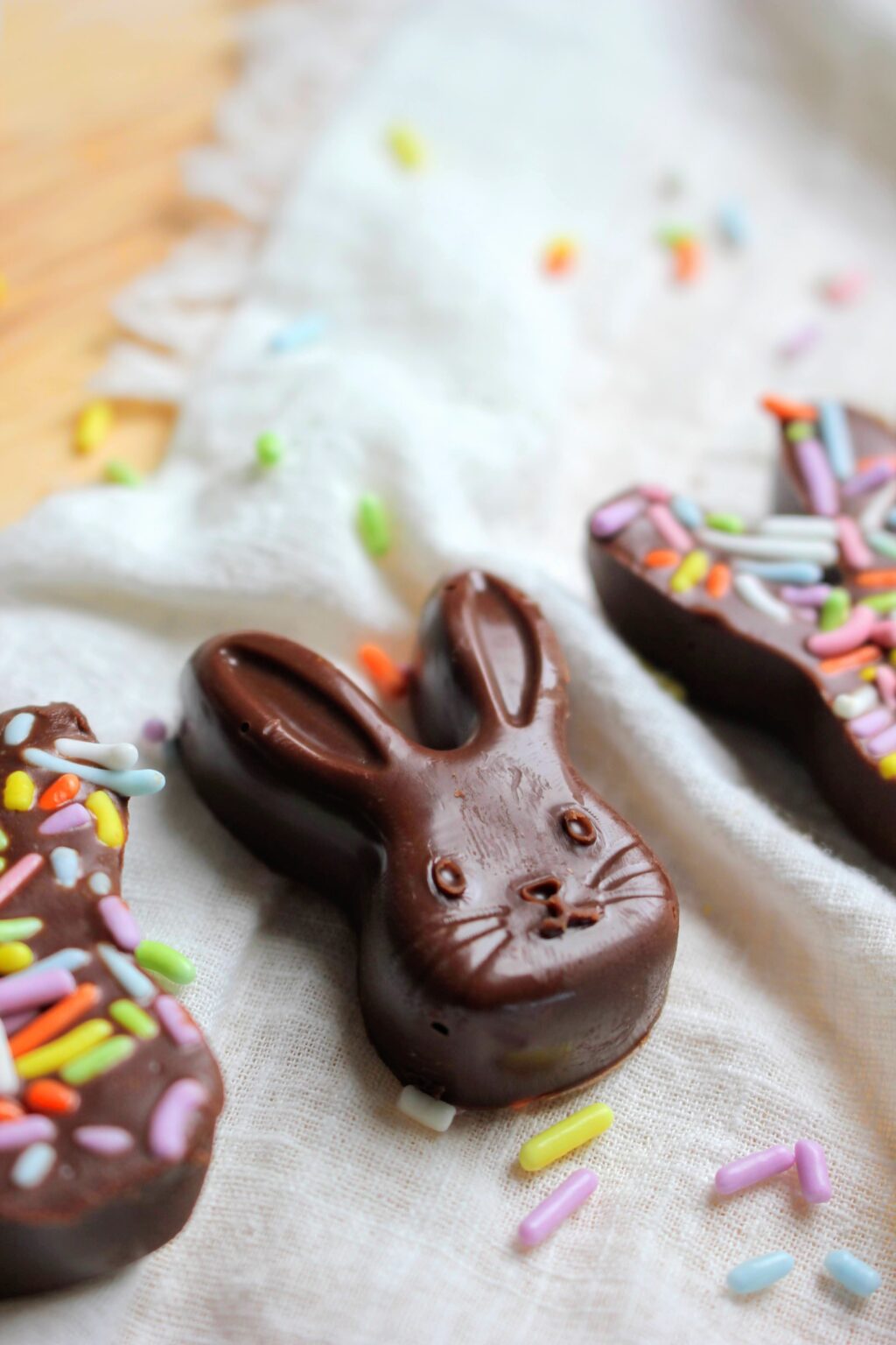 Homemade Peanut Butter Chocolates for Easter
