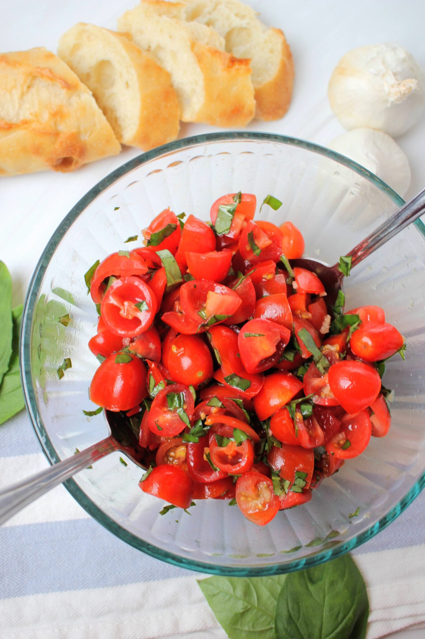 My Grandma's Simple Bruschetta Recipe - The Happy and Wholesome Mommy
