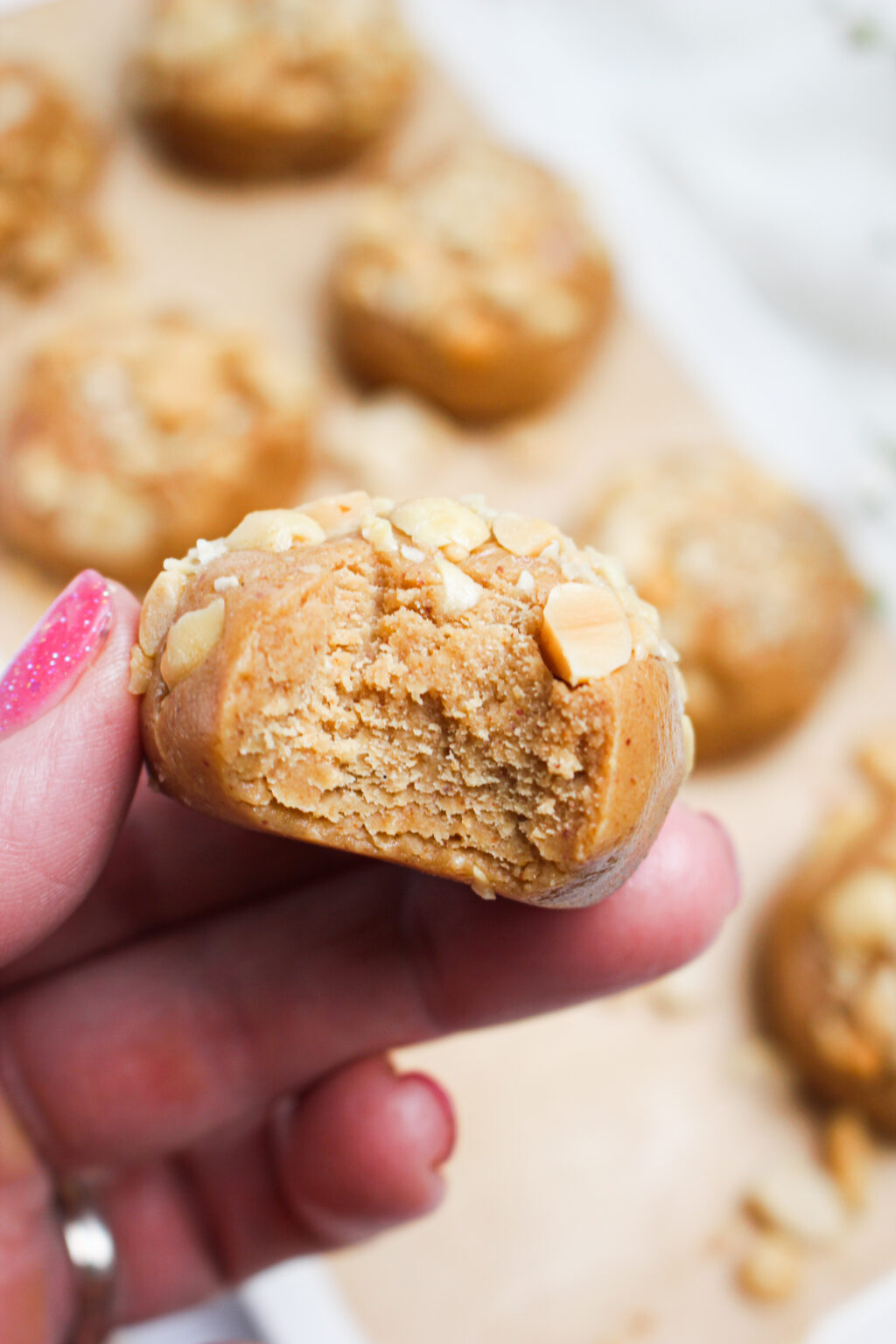 5-Ingredient Vegan Peanut Butter Cookie Poppers - The Happy and ...
