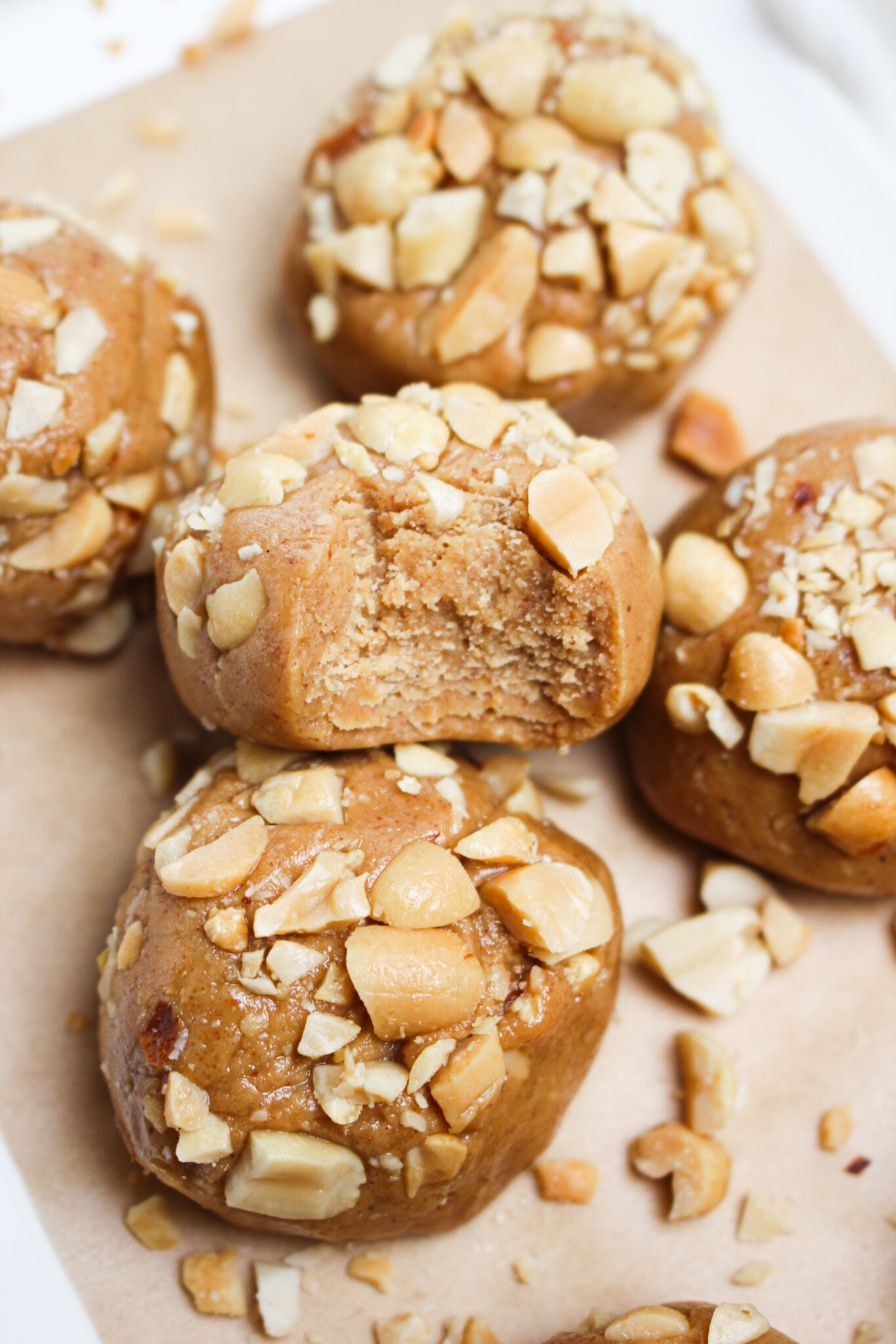 5-Ingredient Vegan Peanut Butter Cookie Poppers - The Happy and ...