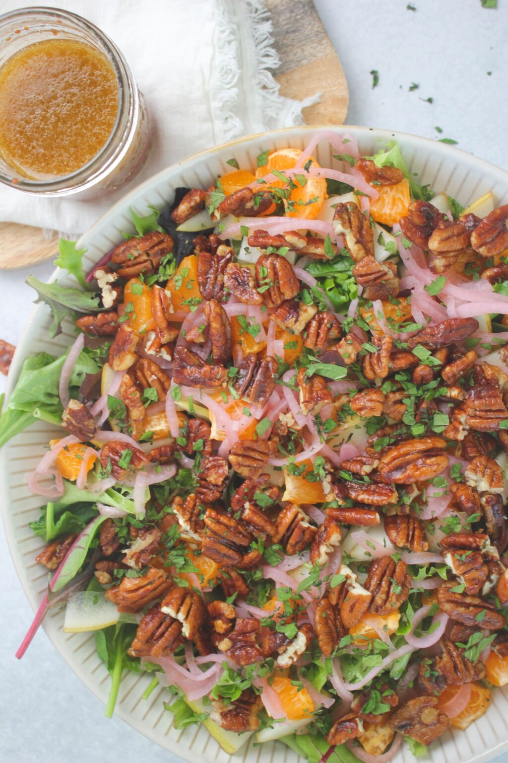 The Ultimate Vegan Spring Salad - The Happy and Wholesome Mommy